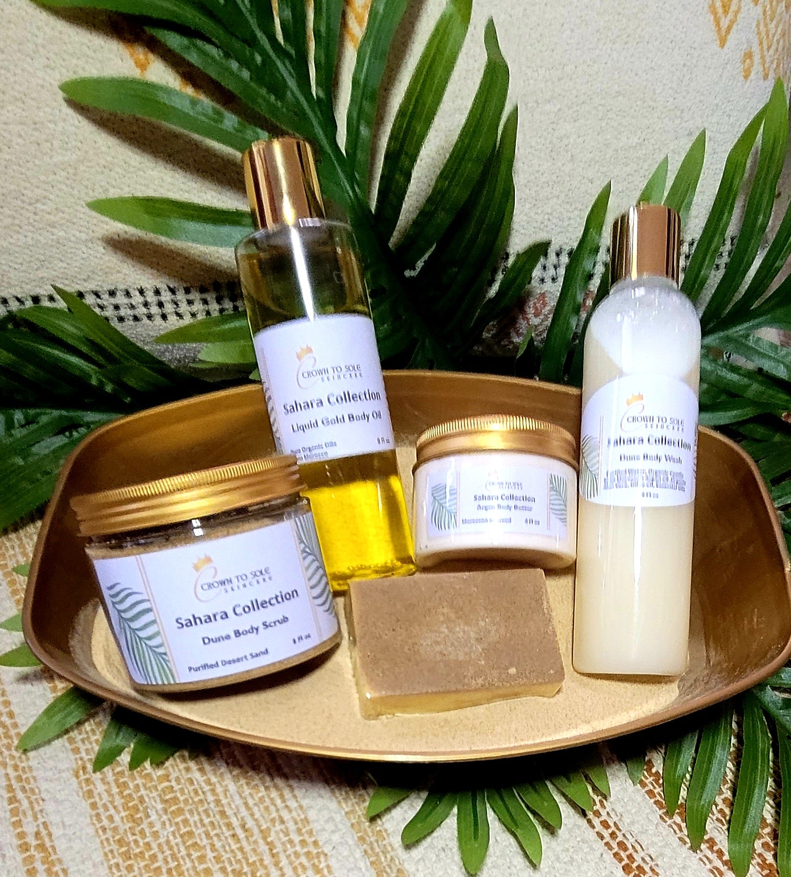 SAHARA COLLECTION – Crown to Sole Skincare
